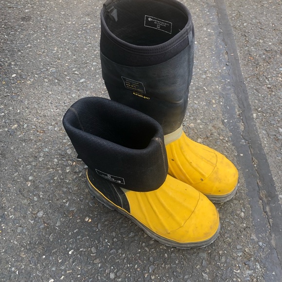 Bogs | Shoes | Bogs Journeyman 524260 Mens Black Yellow Rubbernylon ...